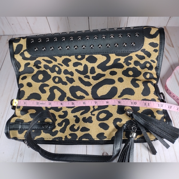 Bags | Leopard Print Tote Purse | Poshmark
